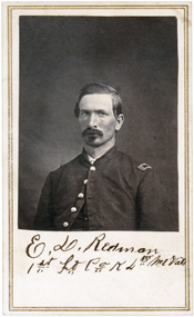 Edward Dyer Redman [1838-1881] – Sons of Union Veterans of the Civil War